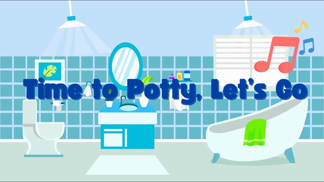 Time to Potty, Let’s Go! 🚽🧼 | Potty Training Song for Toddlers ...