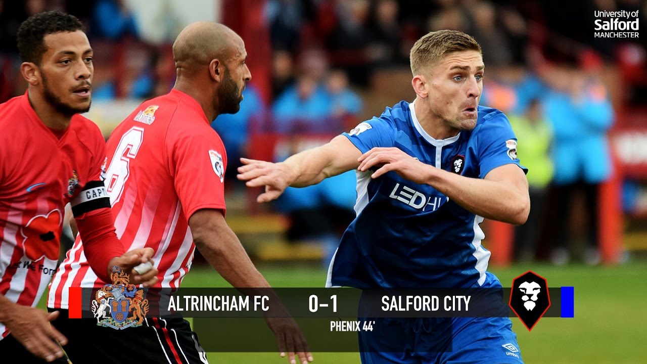 Mike Phenix's goal against Altrincham FC. - YouTube