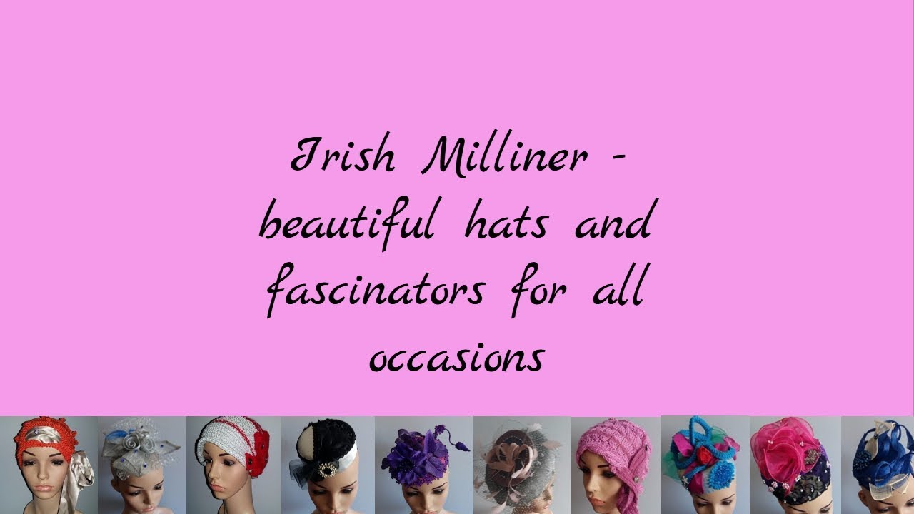 Exciting New Irish Milliner-Fascinators, Wedding and Occasion Hat ...