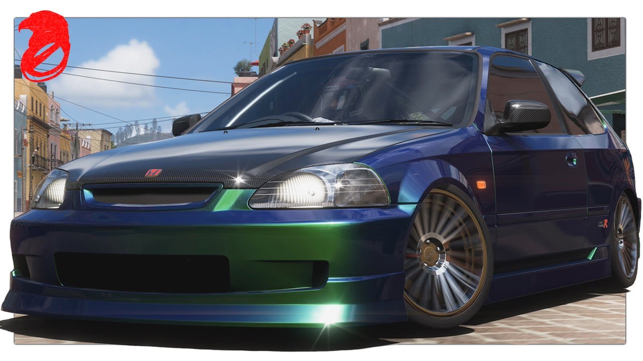 PRIMER COCHE STANCE de FORZA HORIZON 5! el HONDA CIVIC EK9 - YouTube