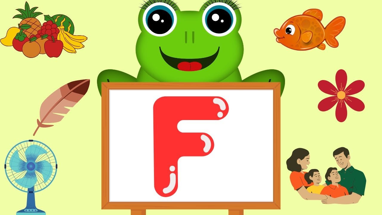 F Words for Kids | F Words for Preschoolers | F Words for Kids | Fun F ...