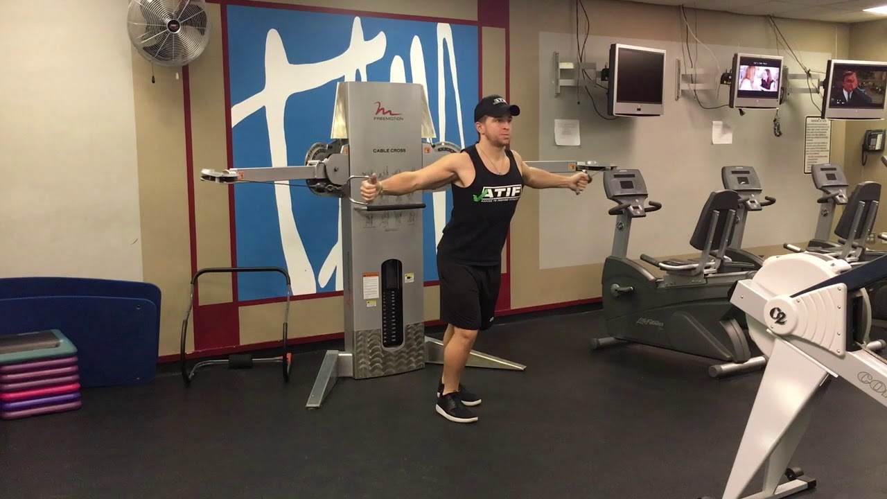 Cable Flyes Mid-Chest - YouTube