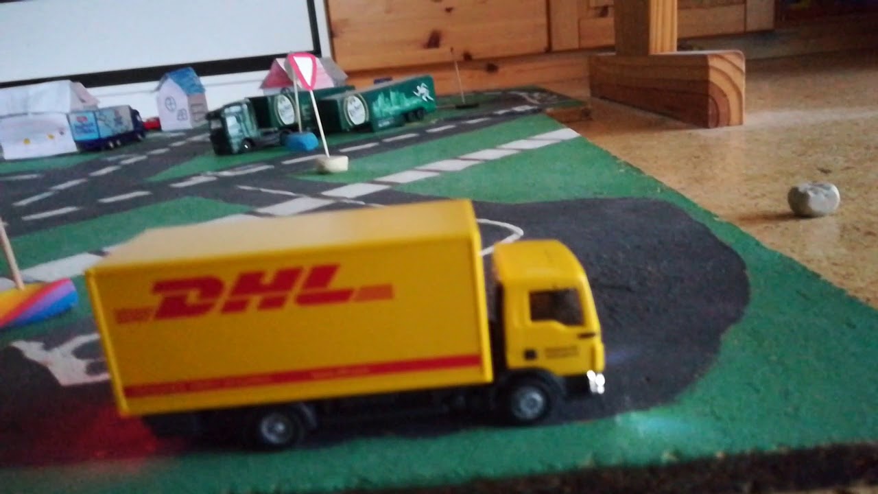 Wiking control 87 MAN TGL DHL - YouTube