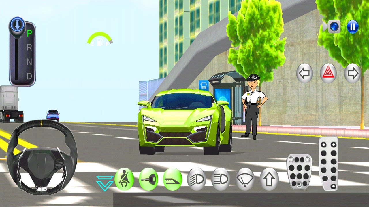 3d driving class simulator update Driving car Game Live Stream - YouTube