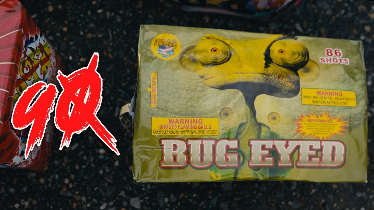 Bug Eyed - World Class Fireworks - 86S 200G - YouTube