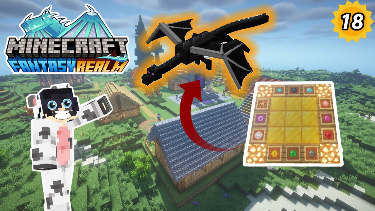 FANTASY REALM MINECRAFT TẬP 18 | ĐÁNH REMASTERED ENDER DRAGON 🐲🐲🐲 - YouTube