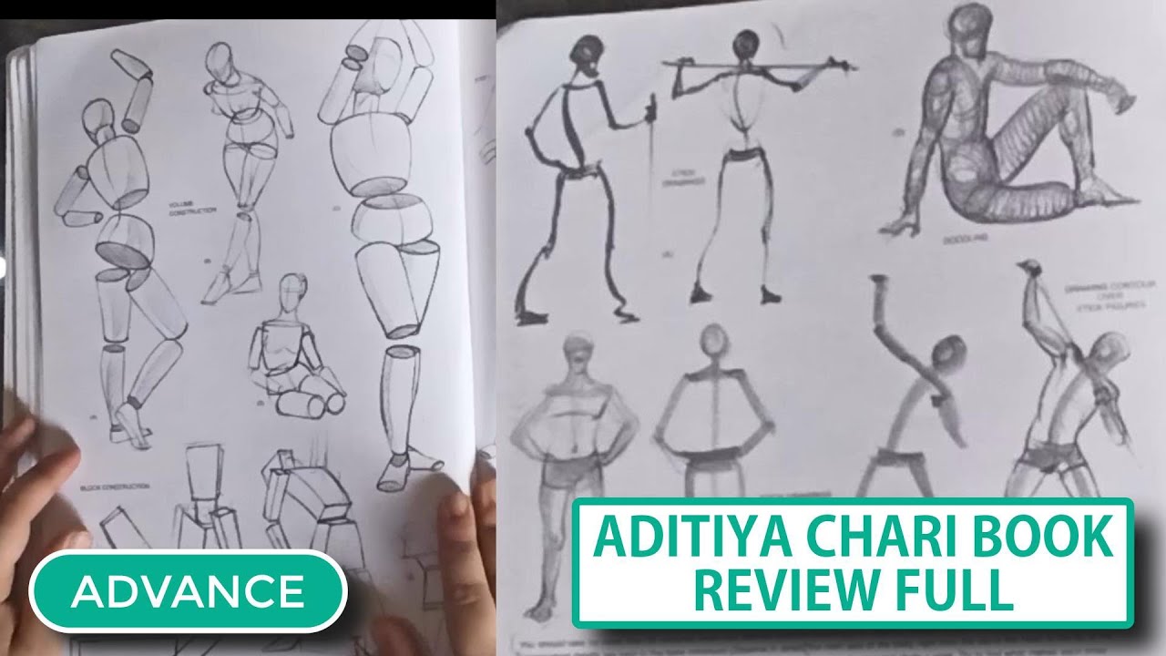 Advance Drawing books - Aditiya Chari book [FIGURE DRAWING MADE EASY ...