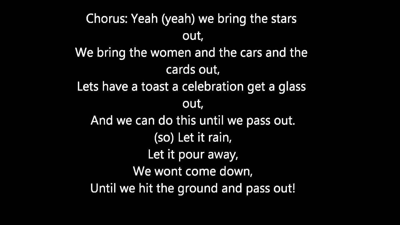 Tinie Tempah - Pass Out Lyrics - YouTube