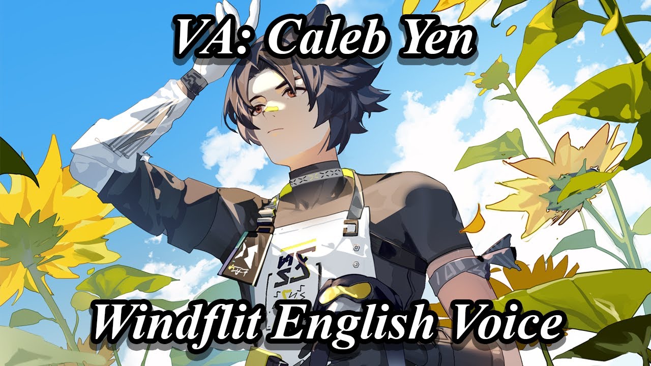 Windflit English Dub Voice Lines! All Voice Lines (E2+ Max Trust ...