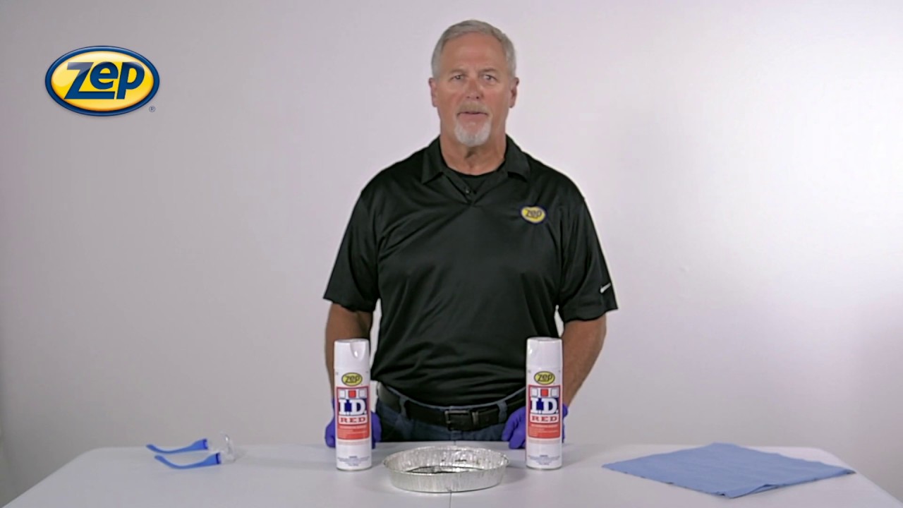I.D. Red - Fast Evaporating Industrial Degreaser - YouTube