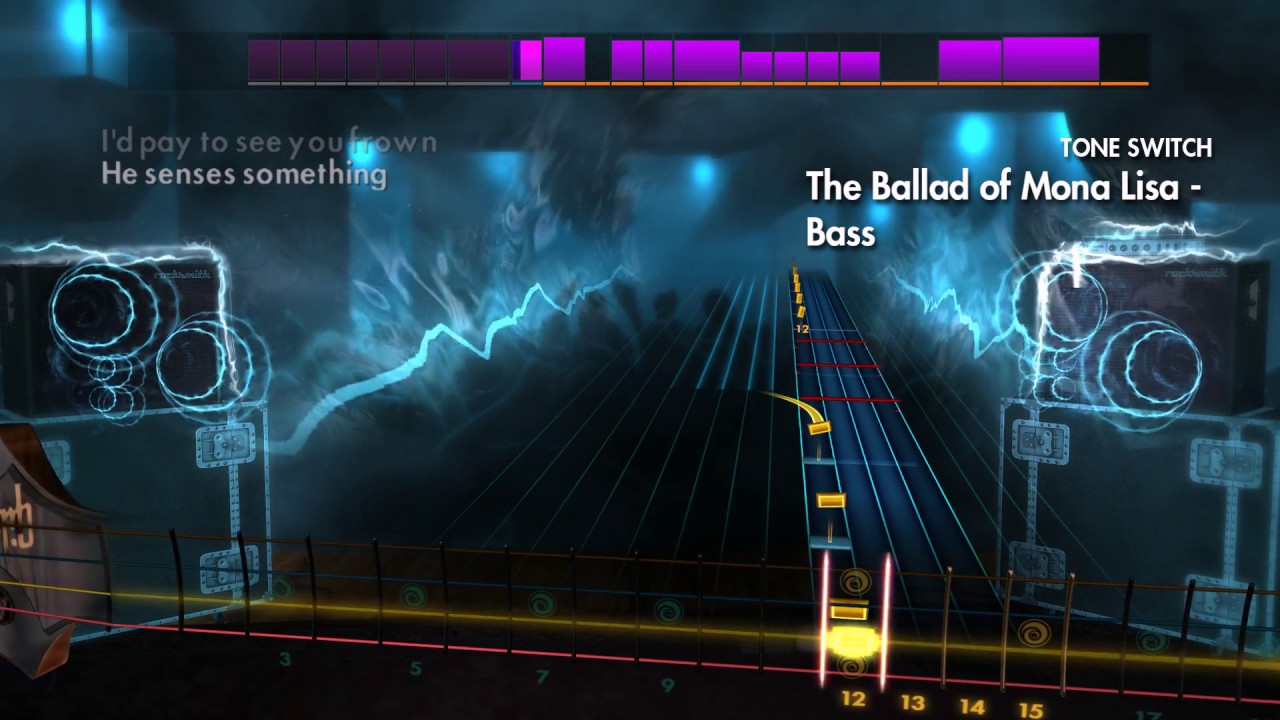 Ballad of Mona Lisa - Panic! At The Disco - Rocksmith 2014 - Bass - DLC ...