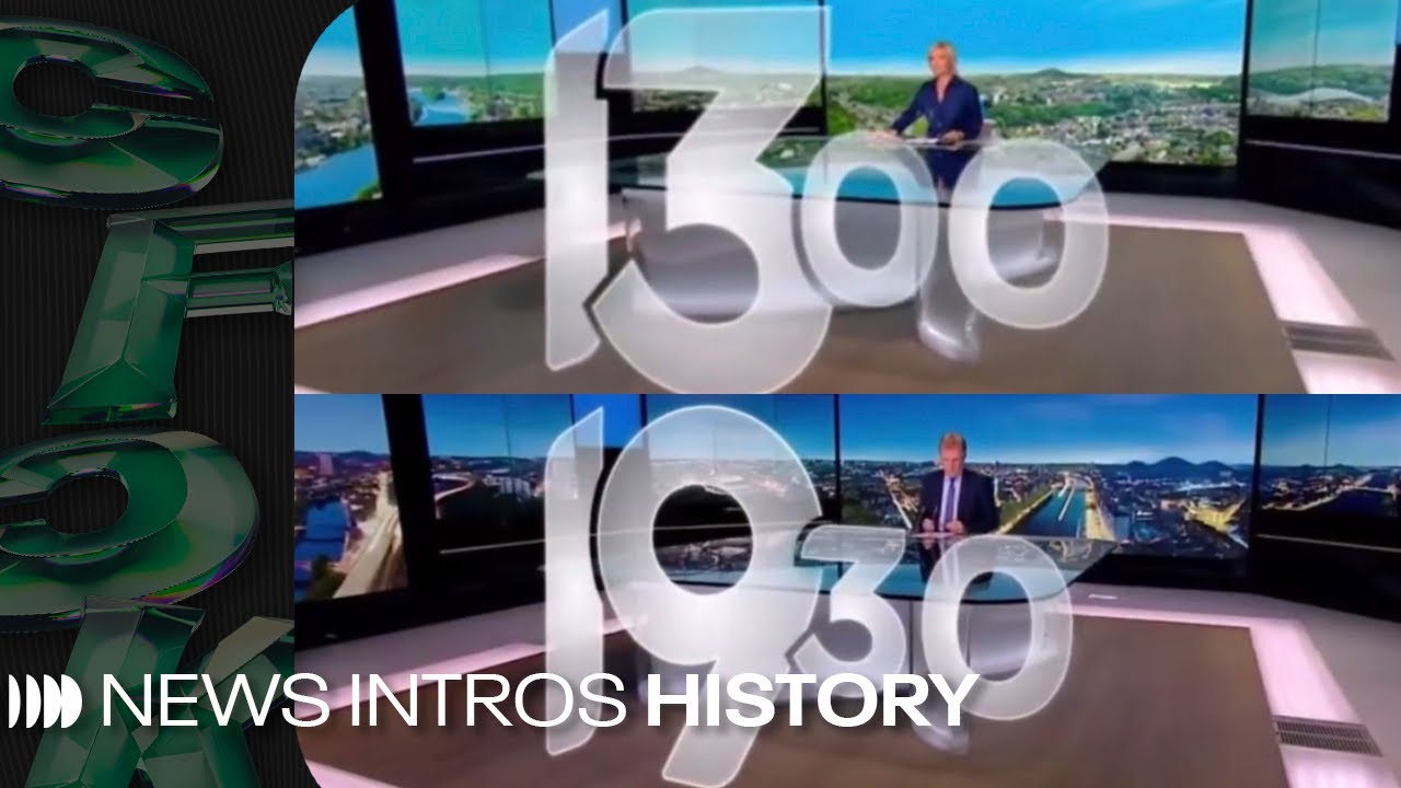 RTBF JT 13h/19h Intros History since 1956 - YouTube