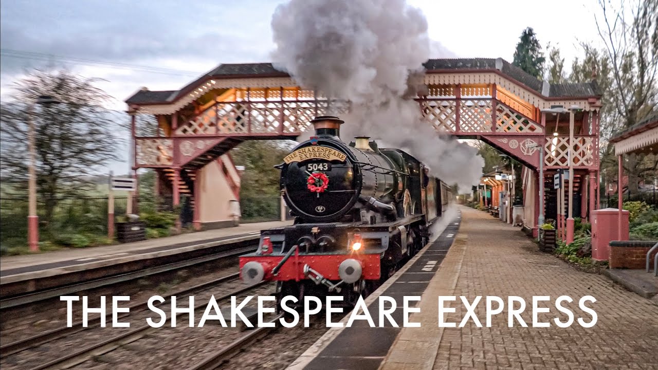 5043 Earl of Mount Edgcumbe Thunders to Stratford-upon-Avon - The Shakespeare Express - 2024 ...