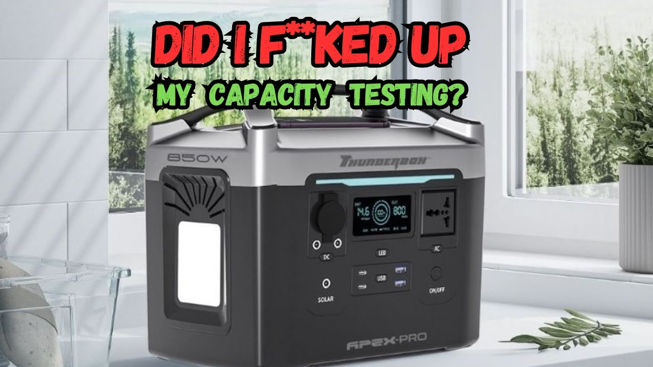 Thunderbox Apex Pro Capacity Testing Part 2 - YouTube