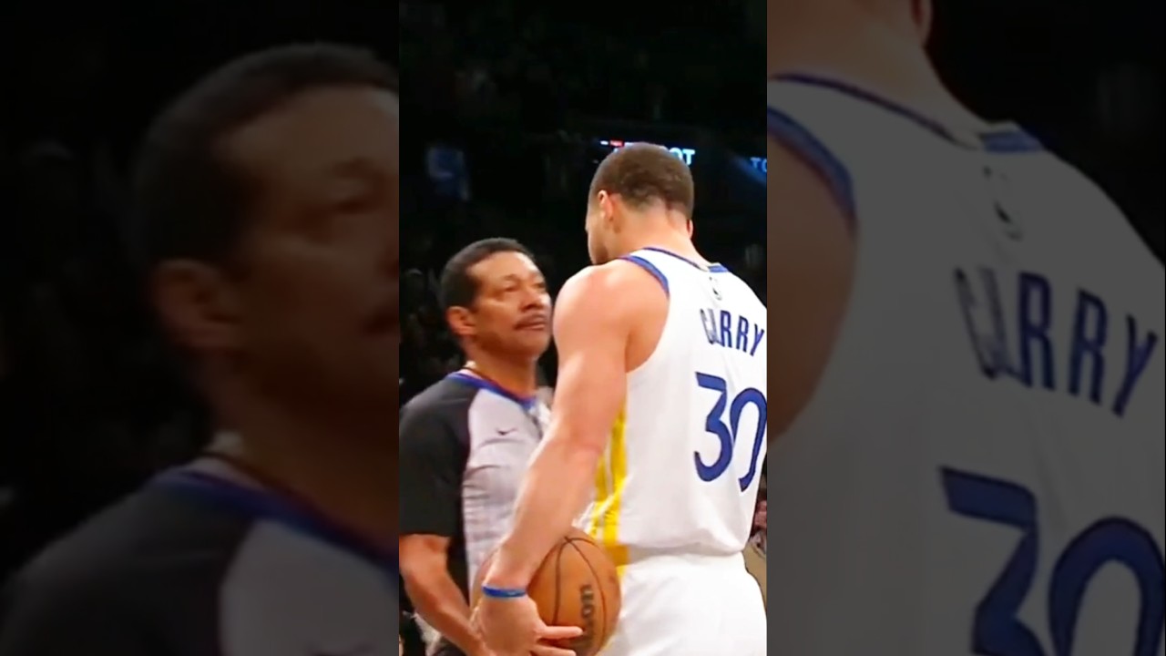 "BULL**** REF! That's a FLOP!" Steph Curry gets mad at the REF for ...