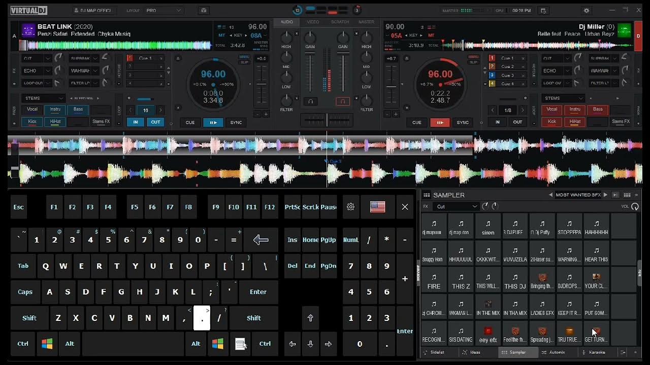 😱😱 DJ MILLER X PEACEJOLIS Scratch tips 2024_keyboard_scratch_custom_mappings you must know 😱😱 ...