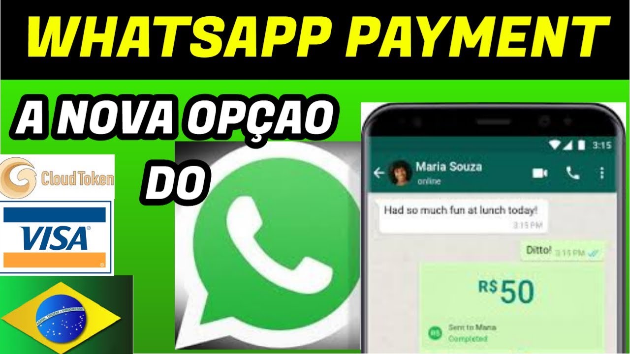 whatsapp CONFIRA A NOVA OPÇAO DE PAGAMENTO DO whatsapp NO BRAZIL ...