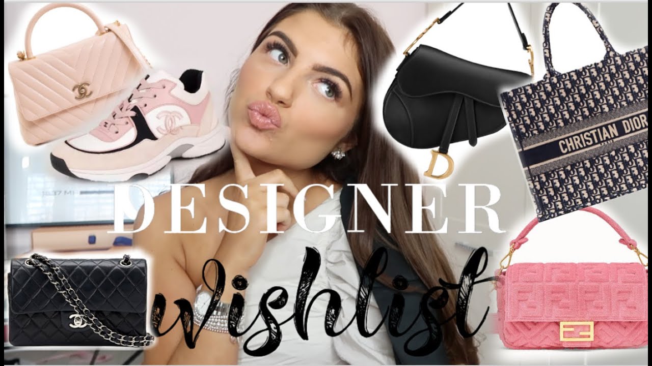 My Designer Wishlist! Bags + Shoes I Love 💭 - YouTube