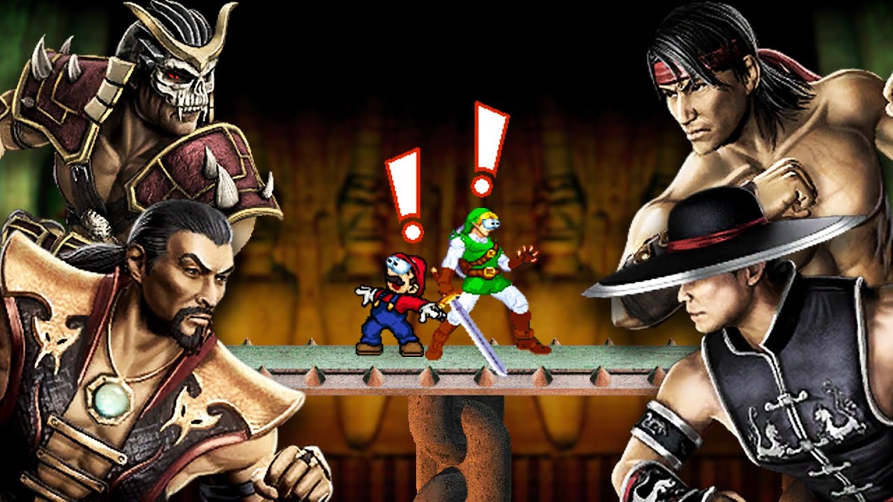 SMASH BROS...But it's MORTAL KOMBAT - Sprite Animated Fight 2022 - YouTube