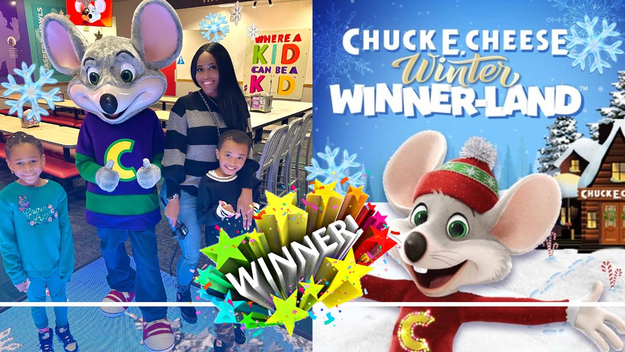CHUCK E CHEESE NEW GAMES & NEW LOOK | WINTER WINNERLAND 2022 | ROYAL ...