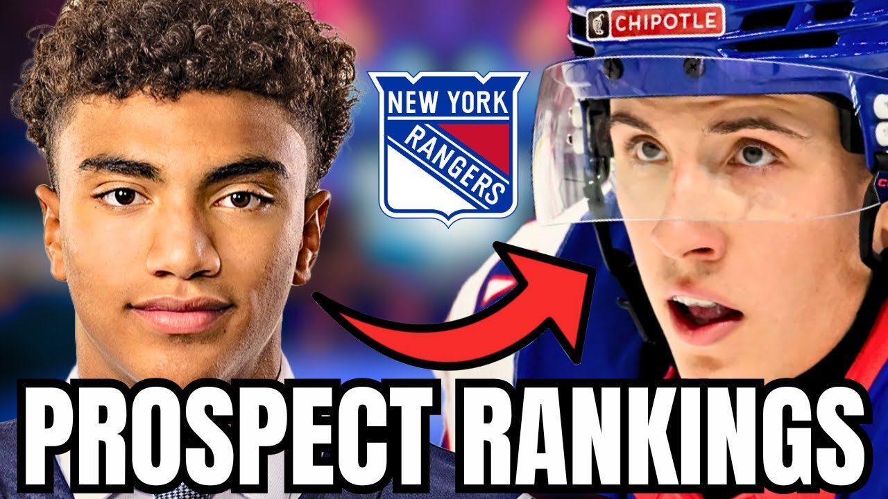 MASSIVE New York Rangers PROSPECT RANKINGS 2025... - YouTube