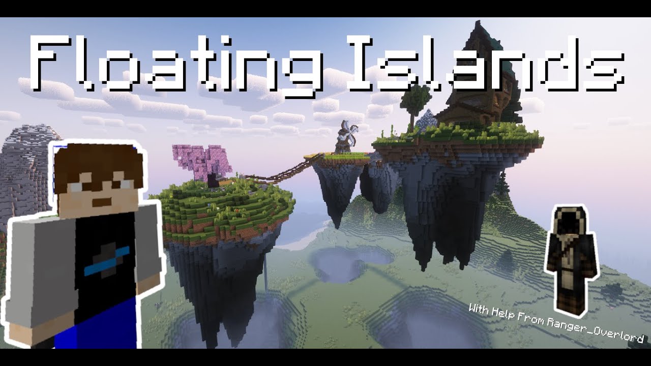 Making a Floating Island in Minecraft - YouTube