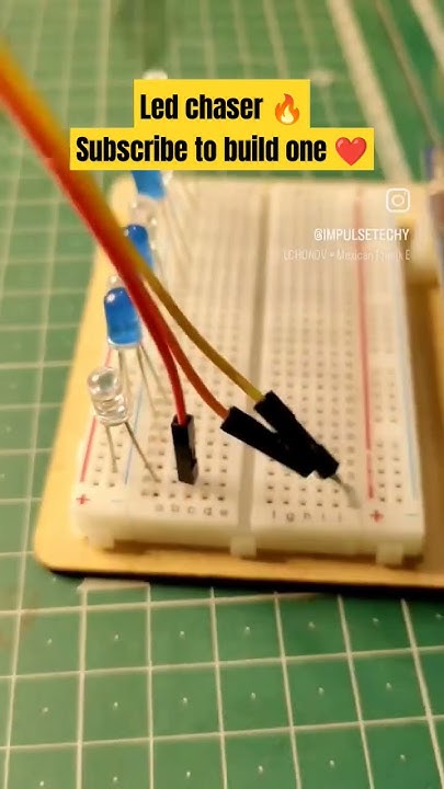 Led chaser using Arduino | cool science project🔥🔥 #arduino #shortsfeed #shorts #science - YouTube