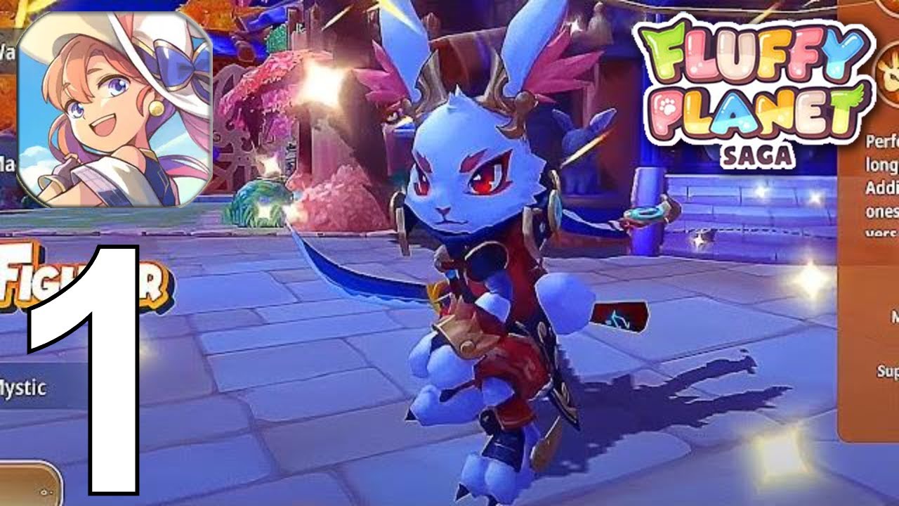 FLUFFY PLANET SAGA Part 1 Gameplay Walkthrough Android IOS - YouTube