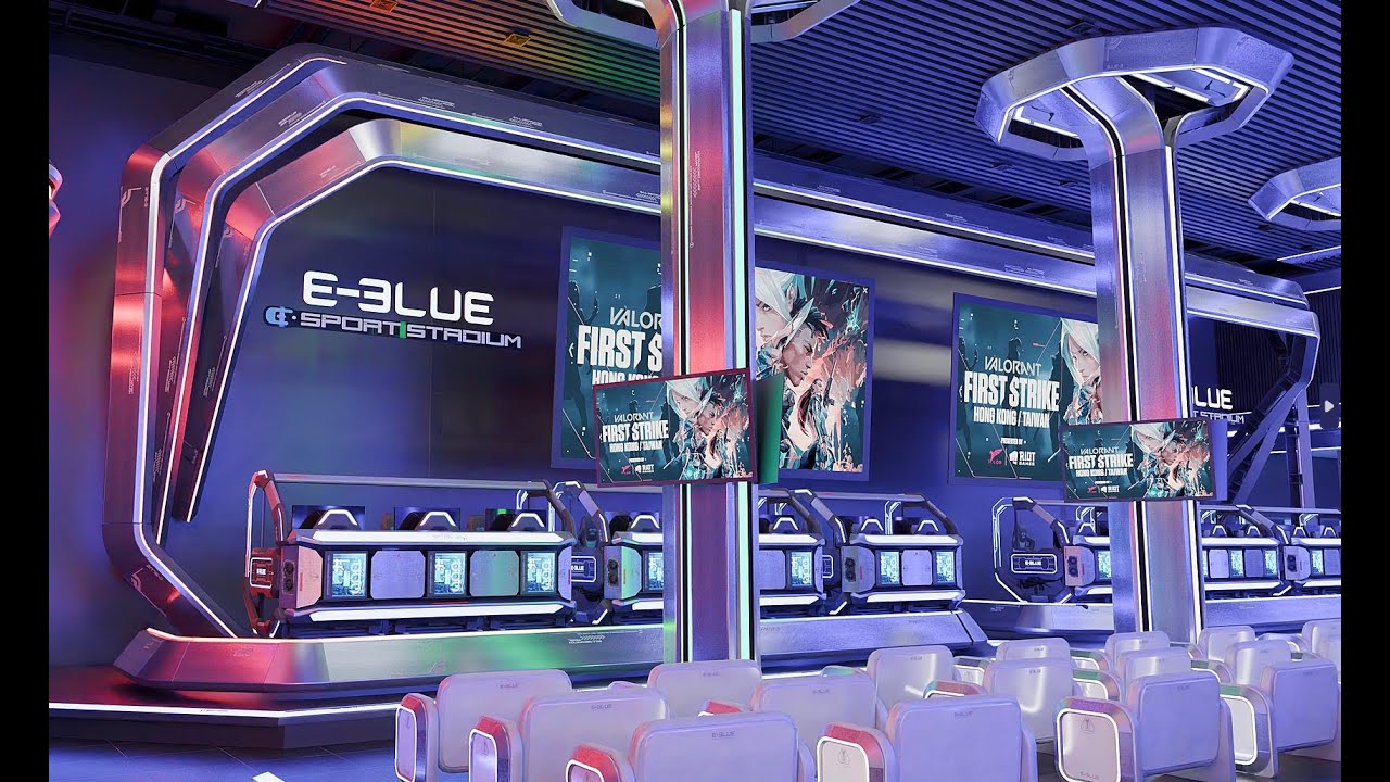 e-blue esports complex - YouTube