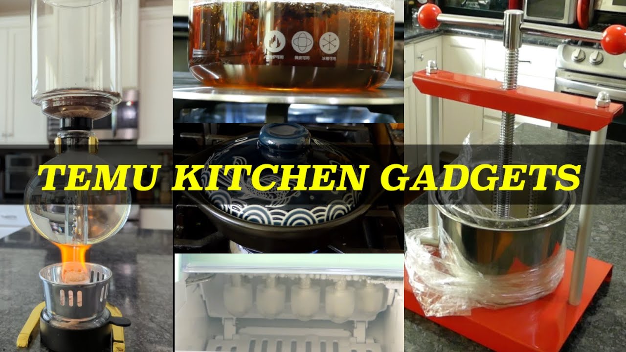 Bargain Review: Temu Kitchen Gadgets - YouTube