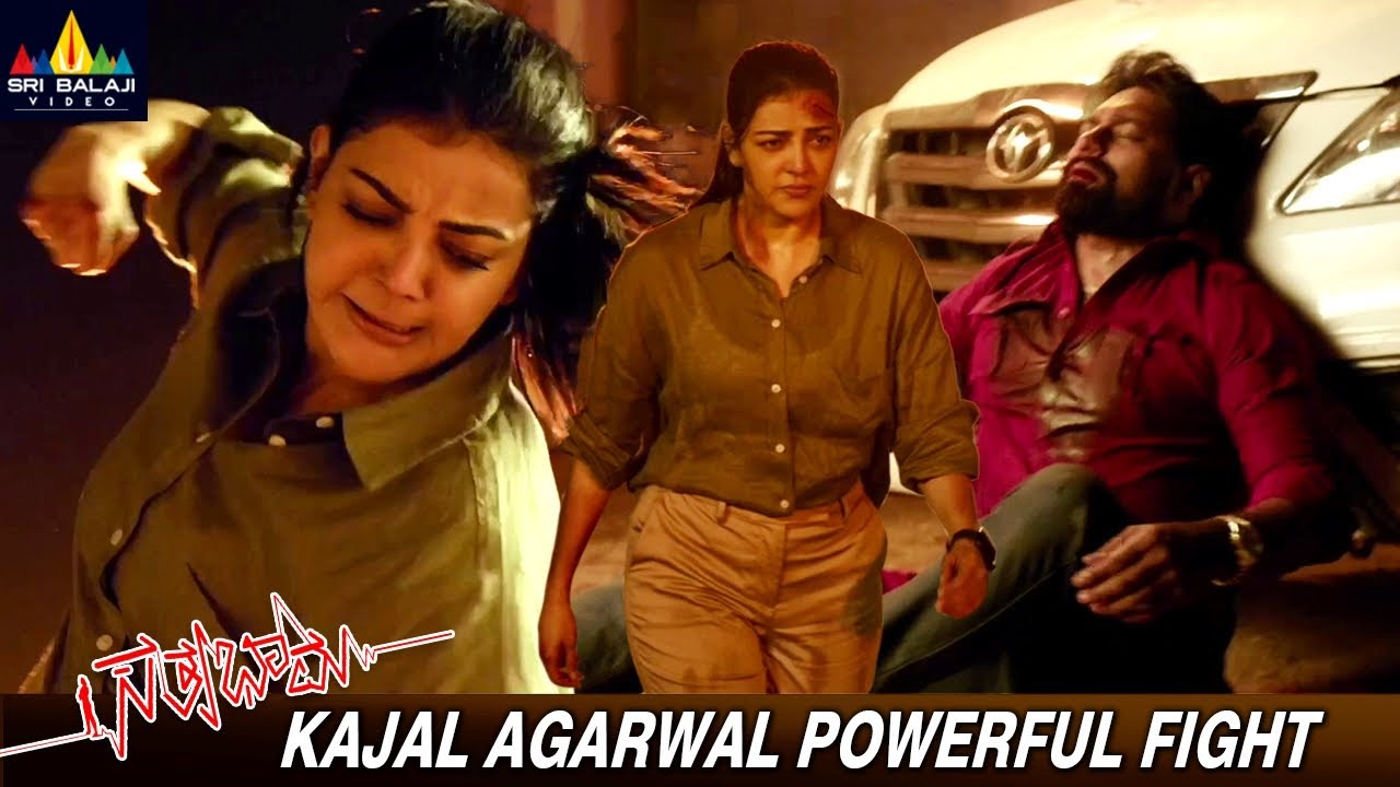 Kajal Agarwal Powerful Fight Scene | Satyabhama | Jay Praksh | Latest ...