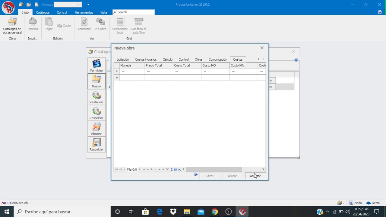 TUTORIAL NEODATA 2018R2 PARTE 1_nivel básico - YouTube