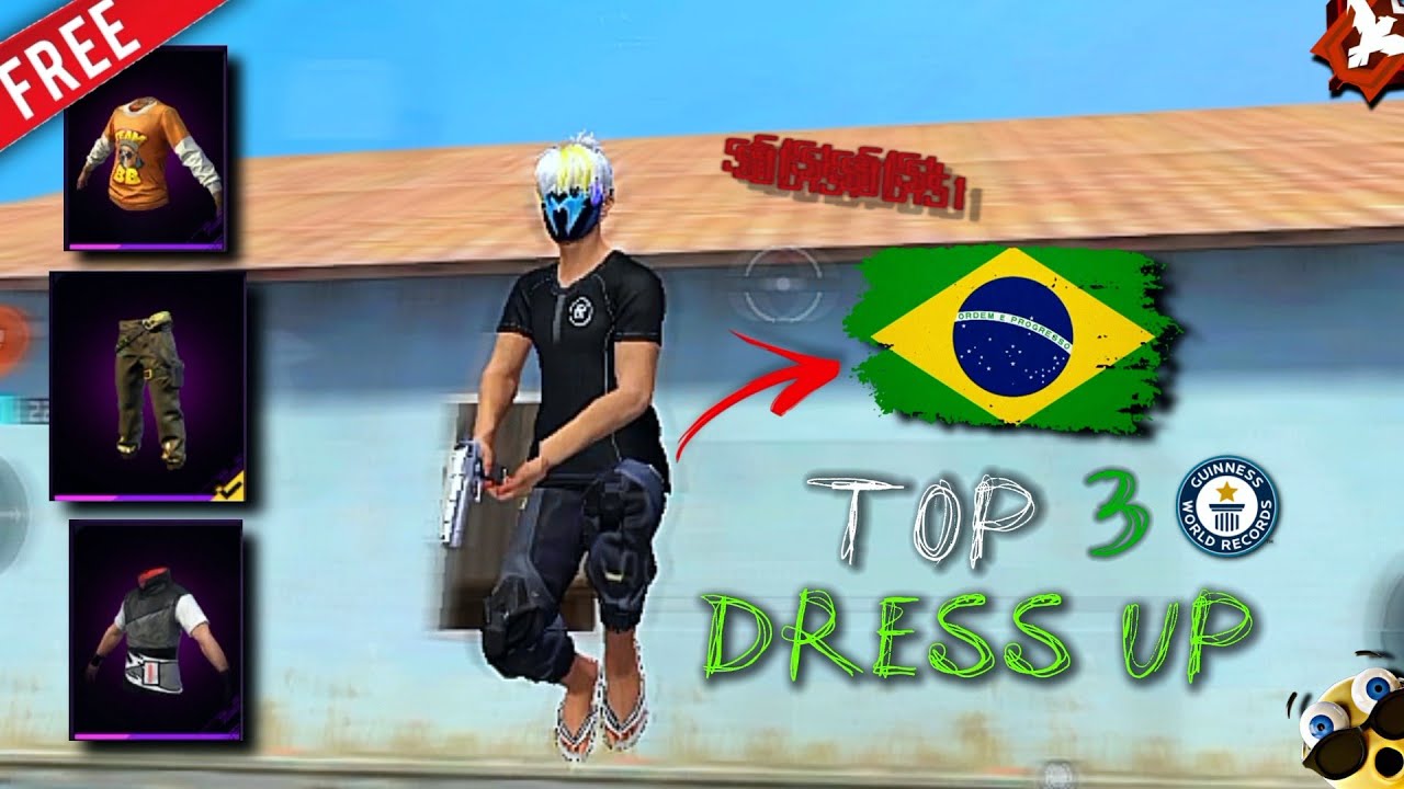 TOP 3 KILLER OUTFIT COMBOS IN FREE FIRE - LOOK LIKE A PRO 🇧🇷 🔥 || - YouTube