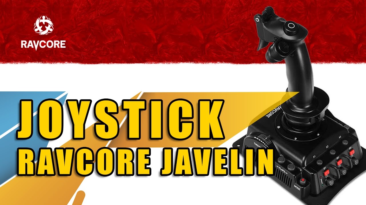 Prezentacja i recenzja Ravcore Javelin | Jaki joystick do FSX, P3D ...