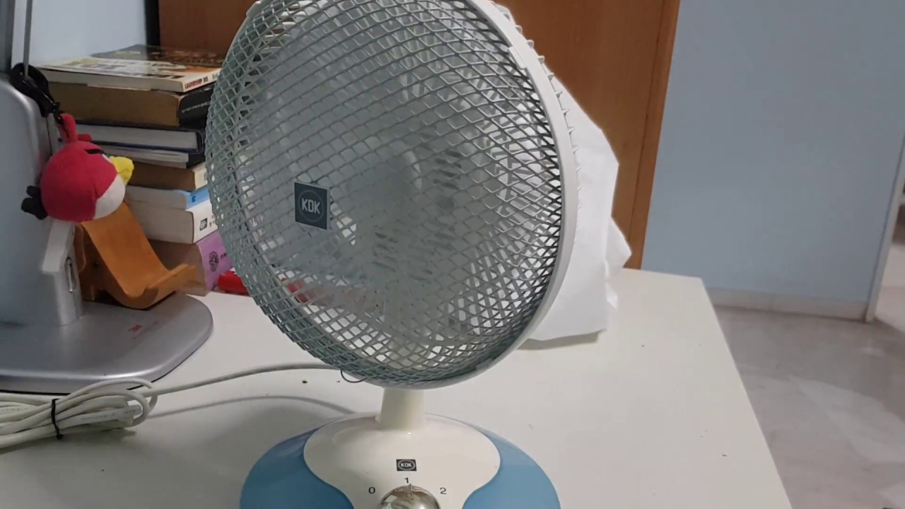 KDK Mini Desk Fan U18AS - YouTube