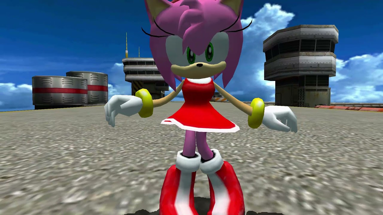 Sonic Adventure 2 Sonic VS Amy - YouTube