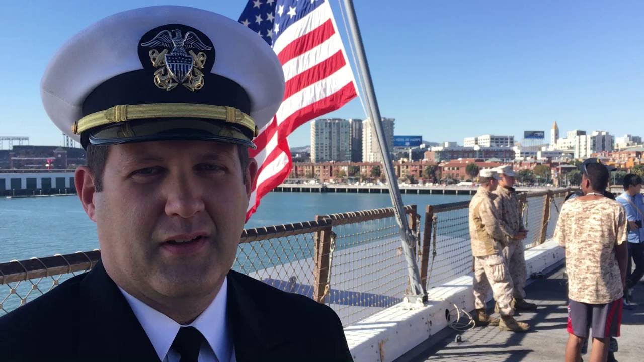 LCDR Brian Vieths, CHENG on USS San Diego (LPD 22) - YouTube