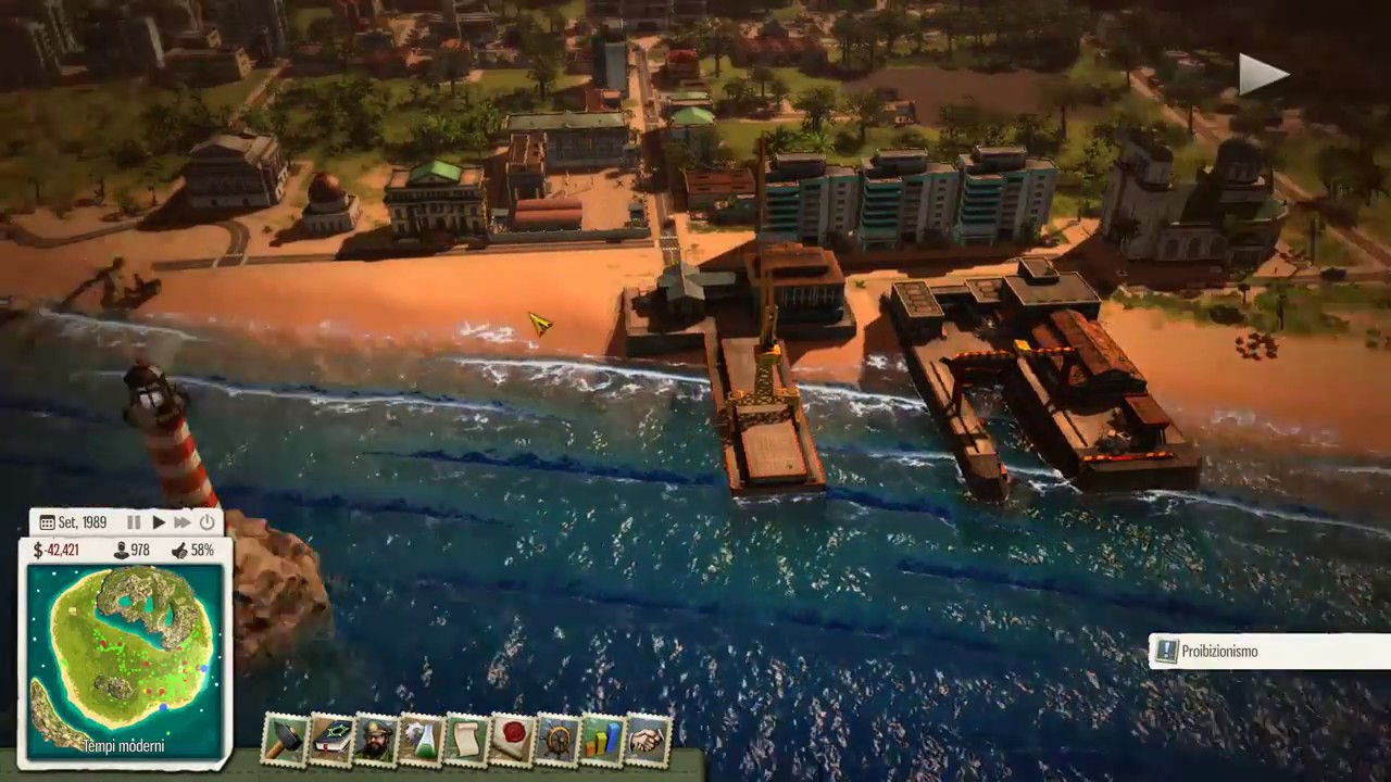 Tropico 5 Gameplay Ita PC | Portaerei | - YouTube