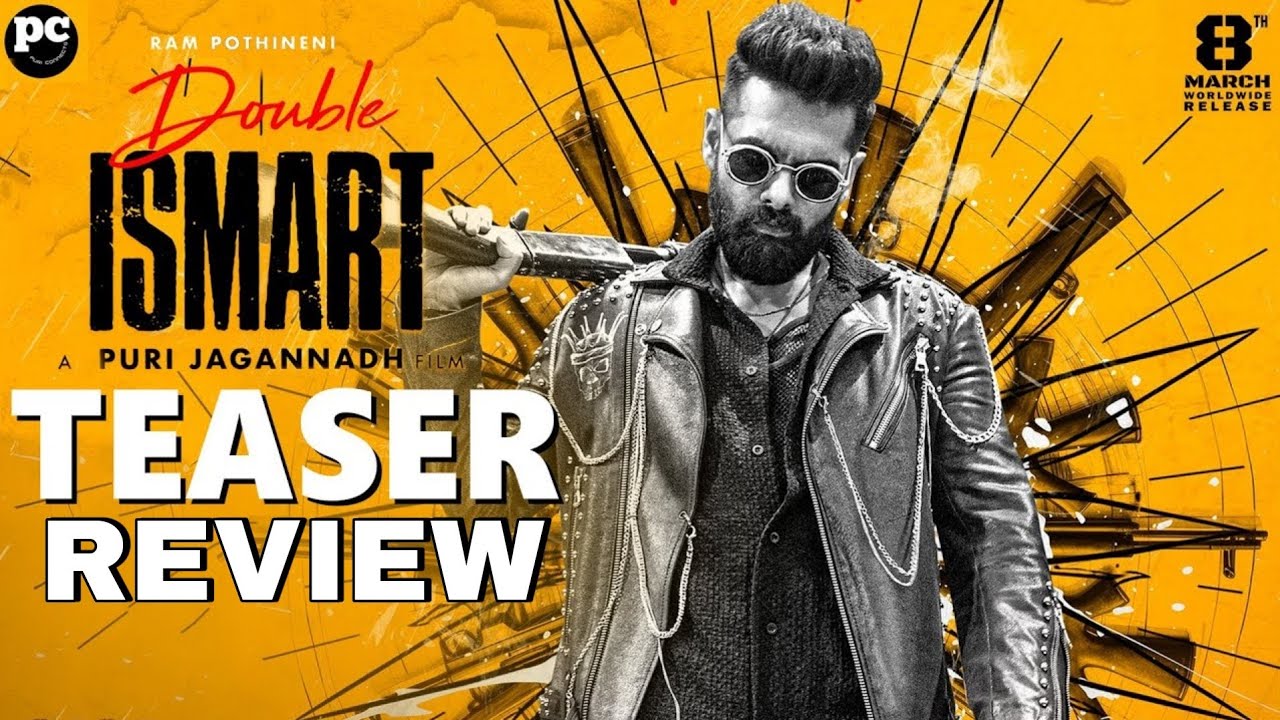 Double ismart shankar teaser review || puri jagannadh movie || # ...
