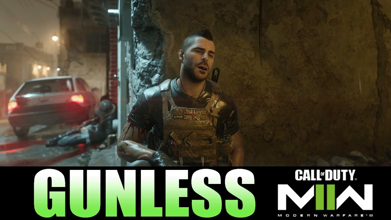 COMPLETE MISSION WITHOUT A GUN - Gunless | Call of Duty Modern Warfare ...