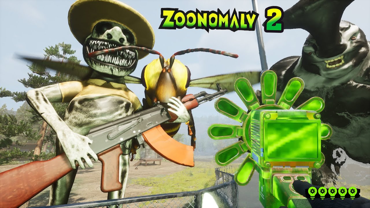 Zoonomaly 2 Game Play - I discovered the zookeeper carrying a gun and a ...