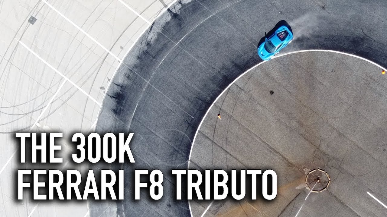 Driving the $300k Ferrari F8 Tributo was well.....INSANE! - YouTube