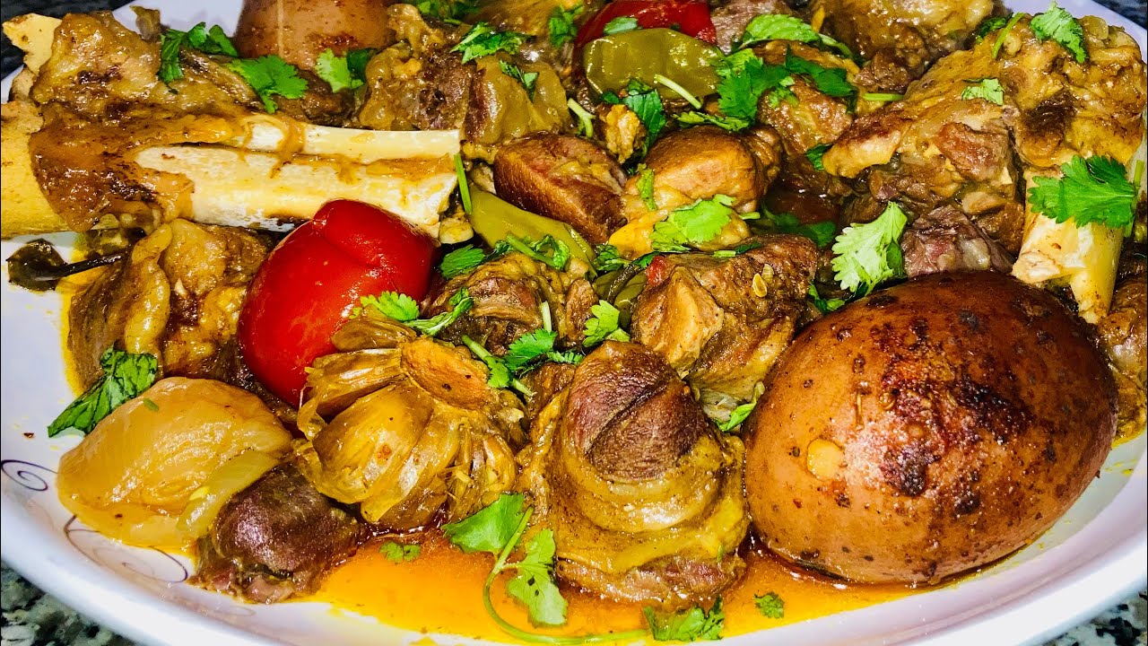 روش به طریقه خیلی آسان / روش از گوشت گوساله / rosh/ Afghan easy rosh ...