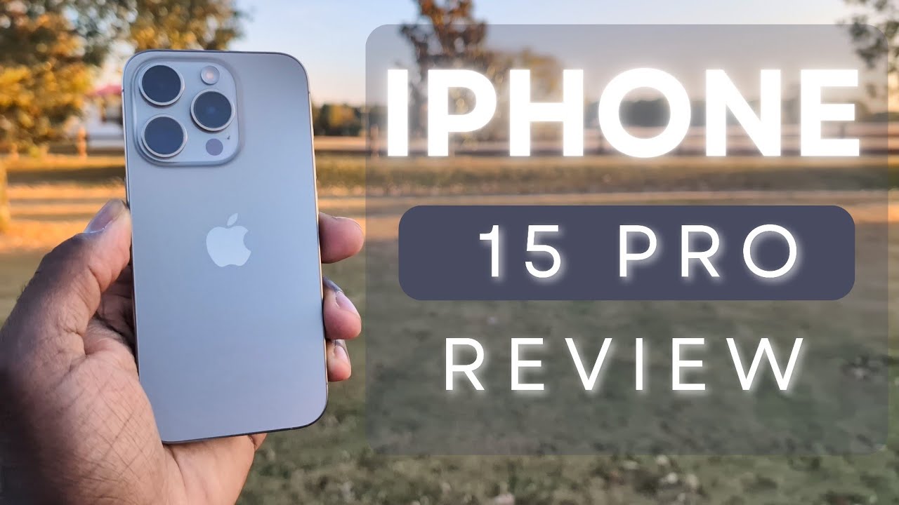 iPhone 15 Pro Review: Hype vs. Reality! - YouTube