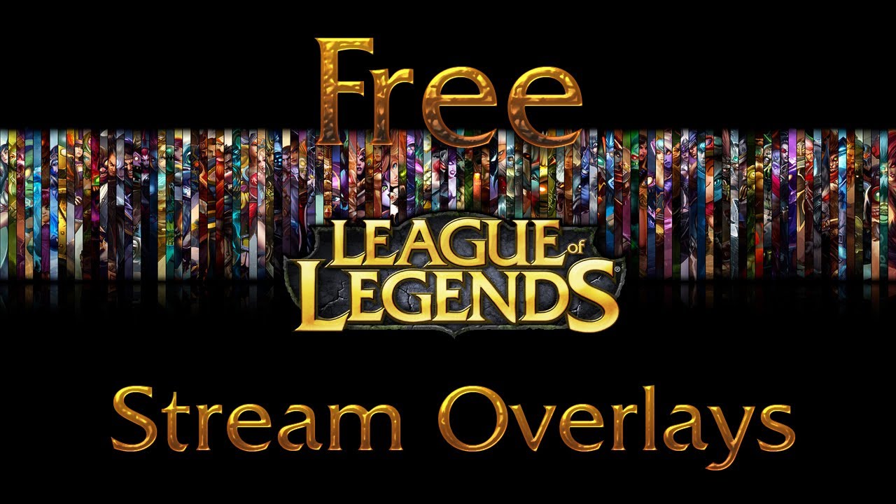 Free League of Legends UI stream Overlay Pack 2 Preview (Download in ...
