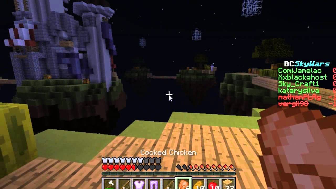 Voltando ao Minecraft!! Skywars Speed - YouTube