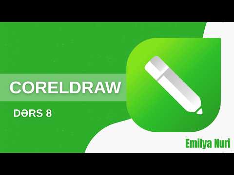CorelDRAW-da Dəvətnamə Hazırlama | Şablon Dəvətnamələr. Dərs 8