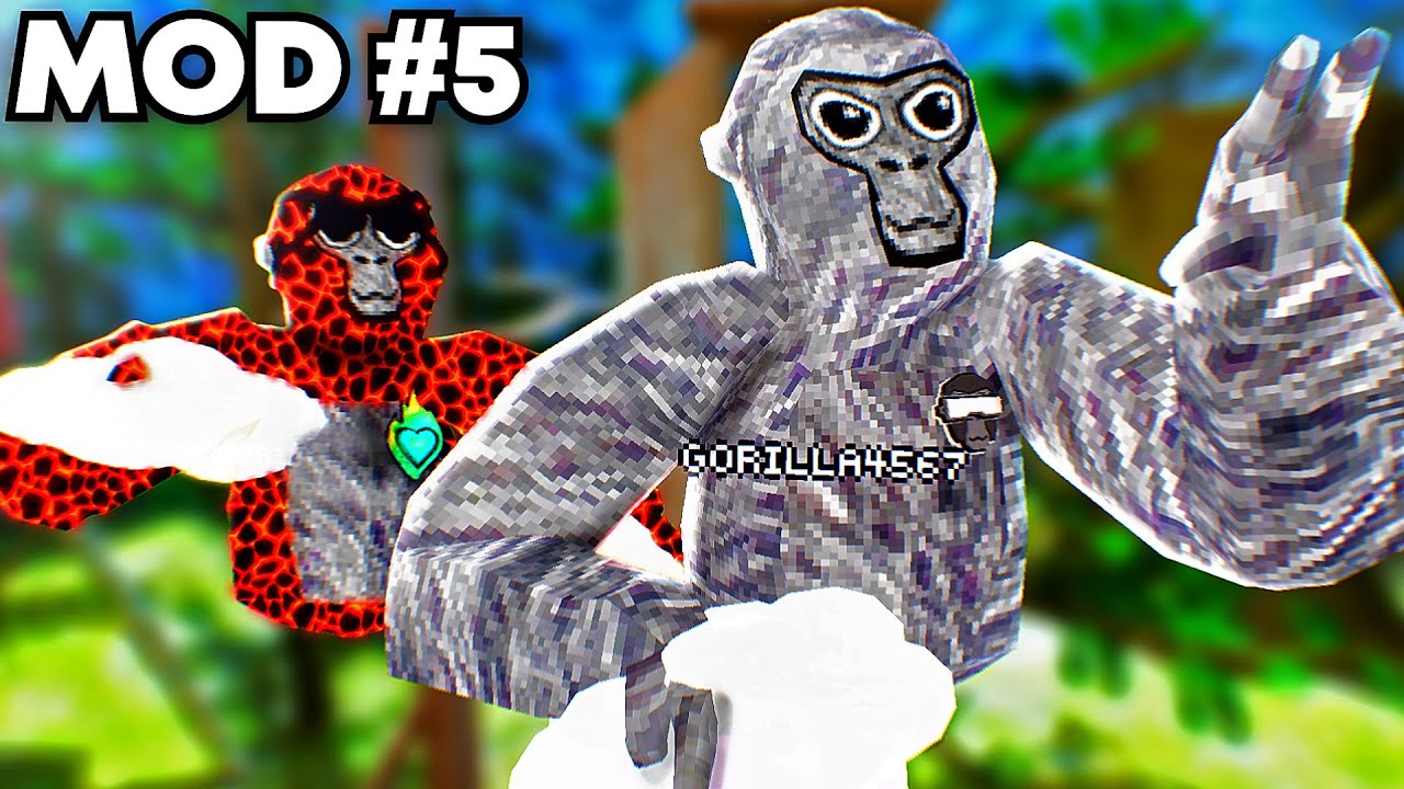 I Used The BEST Gorilla Tag MODS - YouTube