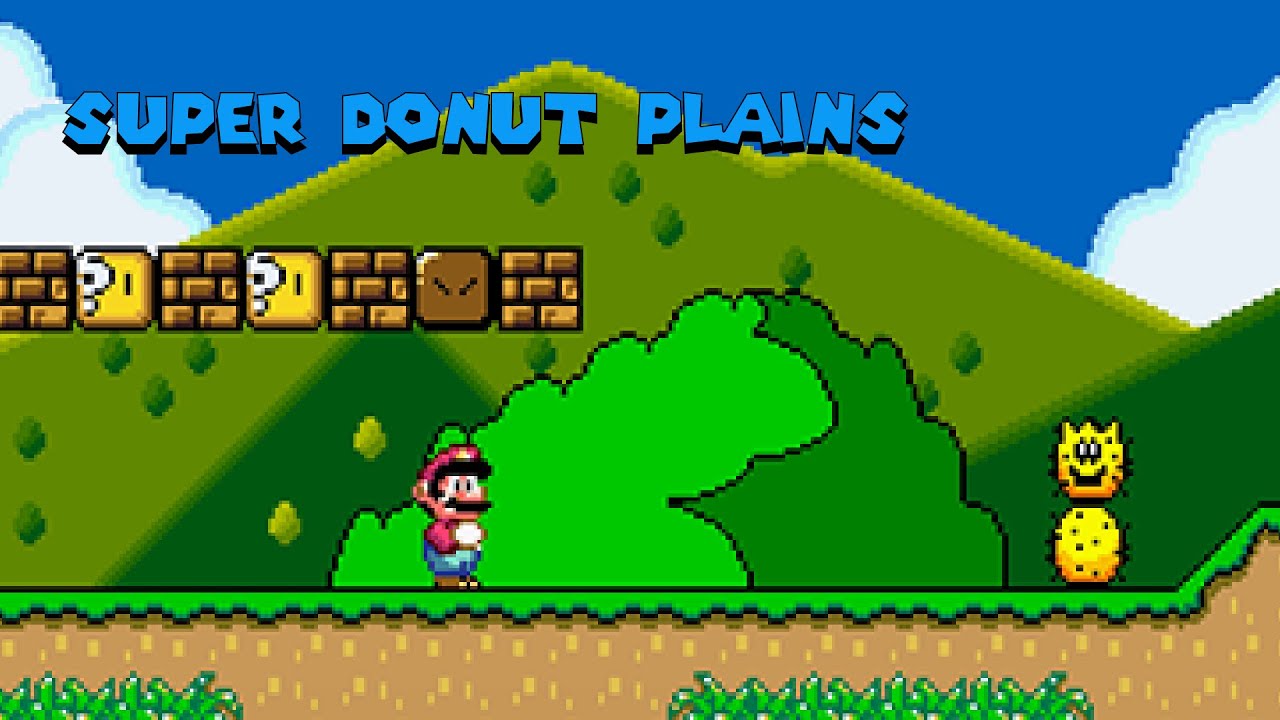 Super Mario Construct Level Showcase - Super Donut Plains - YouTube