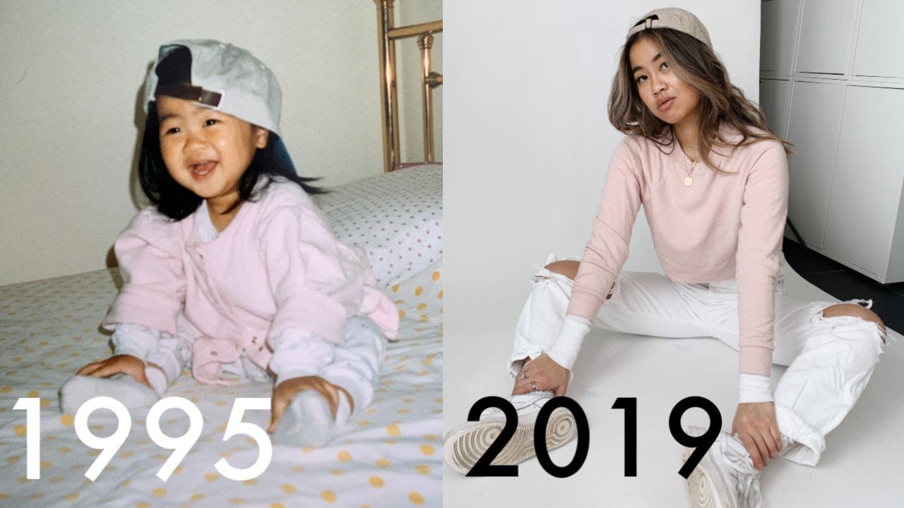 I recreated my 90's BABY STYLE | 90's inspired outfits - YouTube